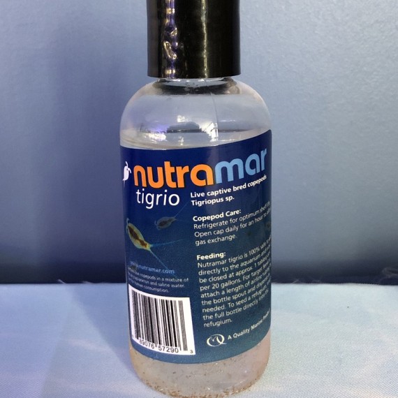 Salty Underground: Nutramar Tigrio Copepods 4 oz. (Tigriopus sp.) live food